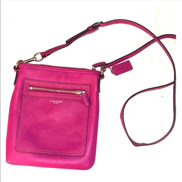Coach | Bags | Coach Pink Crossbody Bag | Poshmark